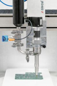 Dispensing Abrasive Thermal Paste